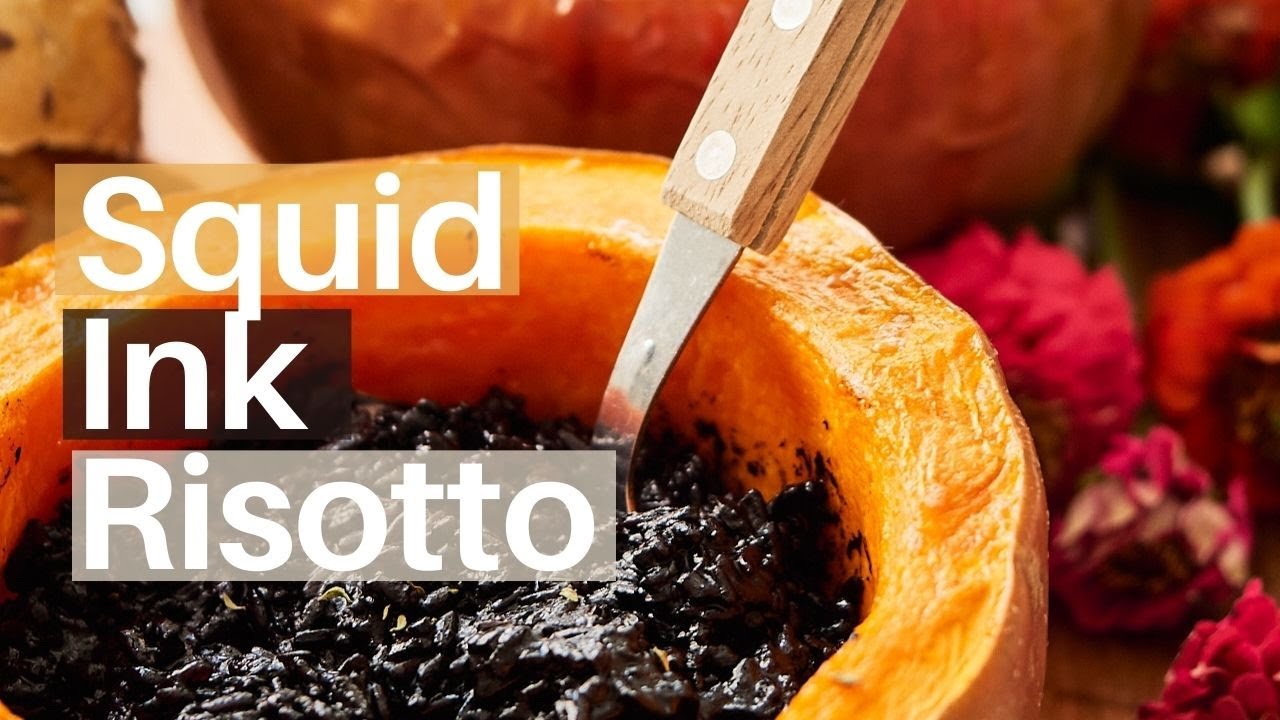 Squid Ink Risotto