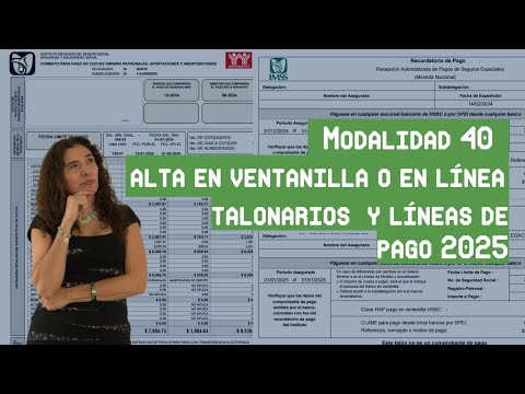 Modalidad 40, Talonarios 2025