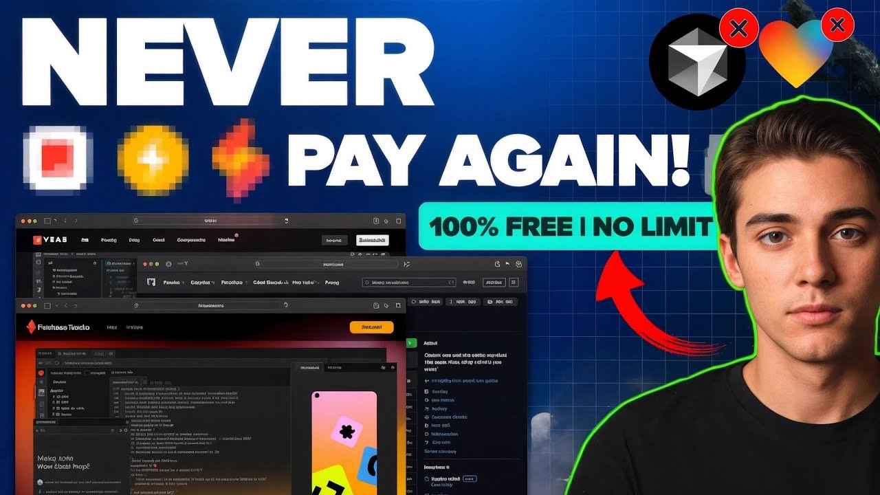 Here Are Best 3 FREE No-Code AI Tools to Build Apps With NO LIMIT! - 2026 Vibe Coding