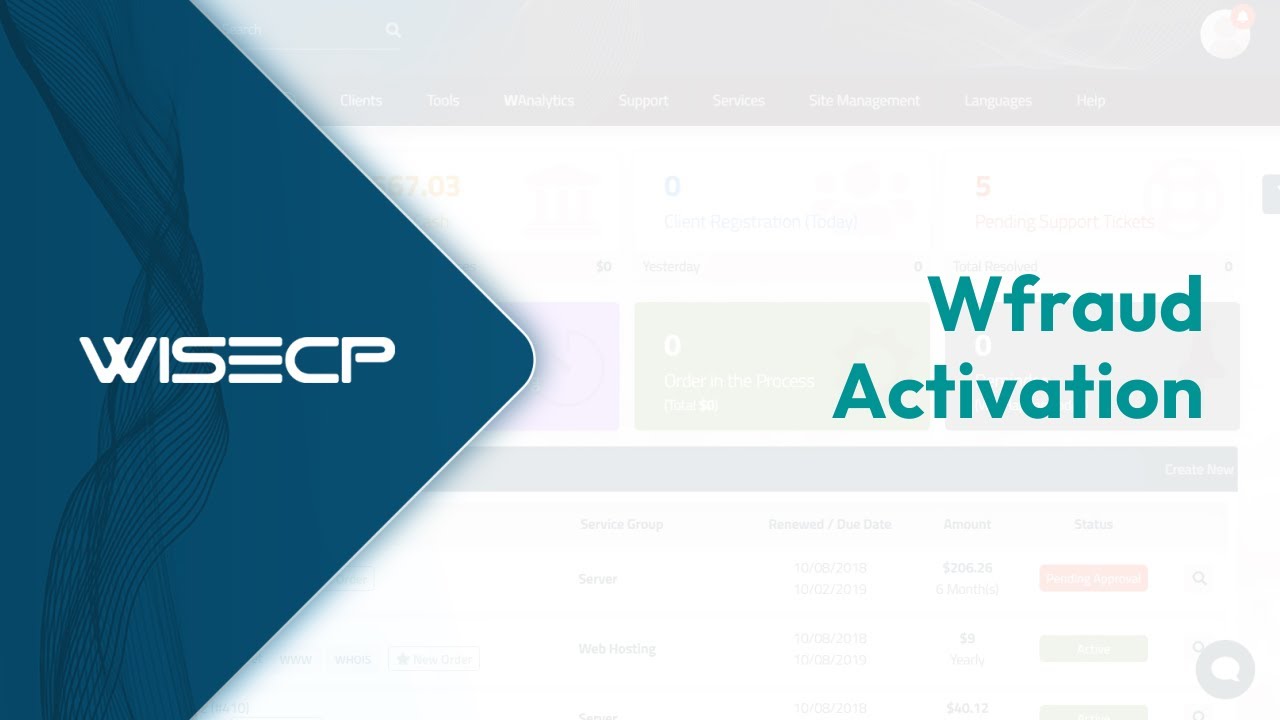 Wfraud Activation