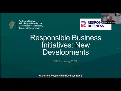 Responsible Business Initiatives: New Developments
