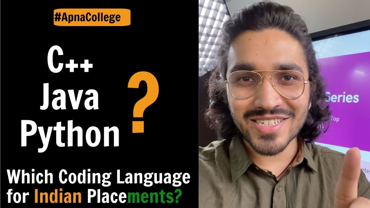 C++, Java or Python? Which language is best for College Placements in India