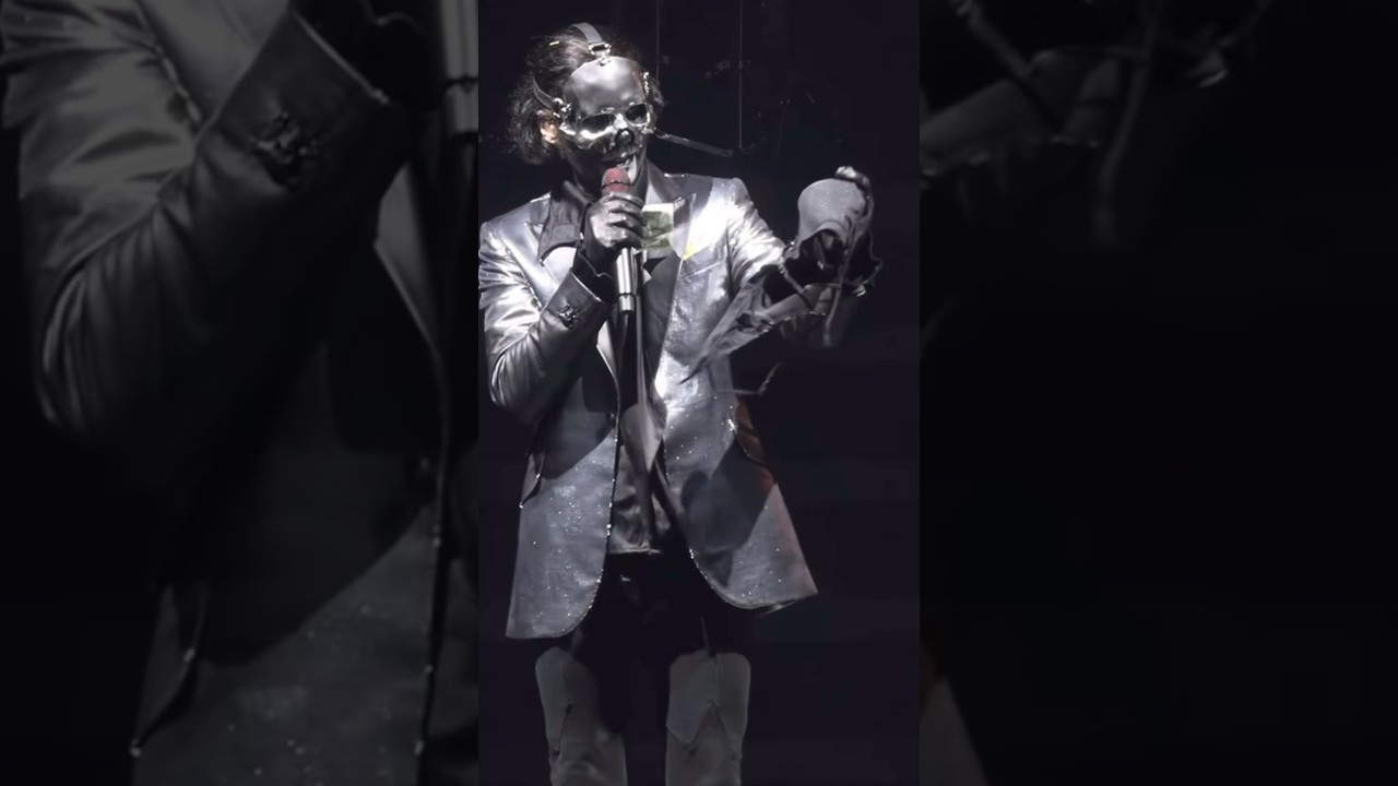 Video of Papa V Perpetua picking up…a bra on stage 😂 #thebandghost #ghost #papavperpetua #ghostband