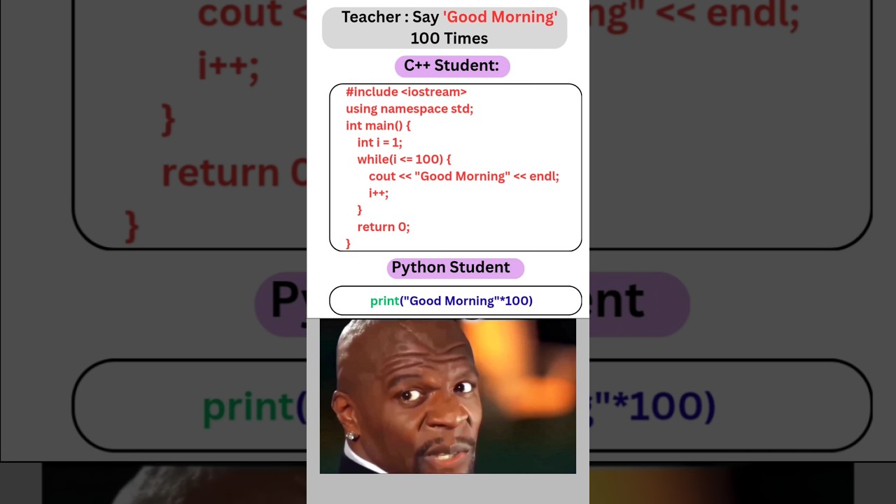 “Teacher gave punishment,coder found solution💀#funny#coding #memes#shorts @LearnComputerWithRCS