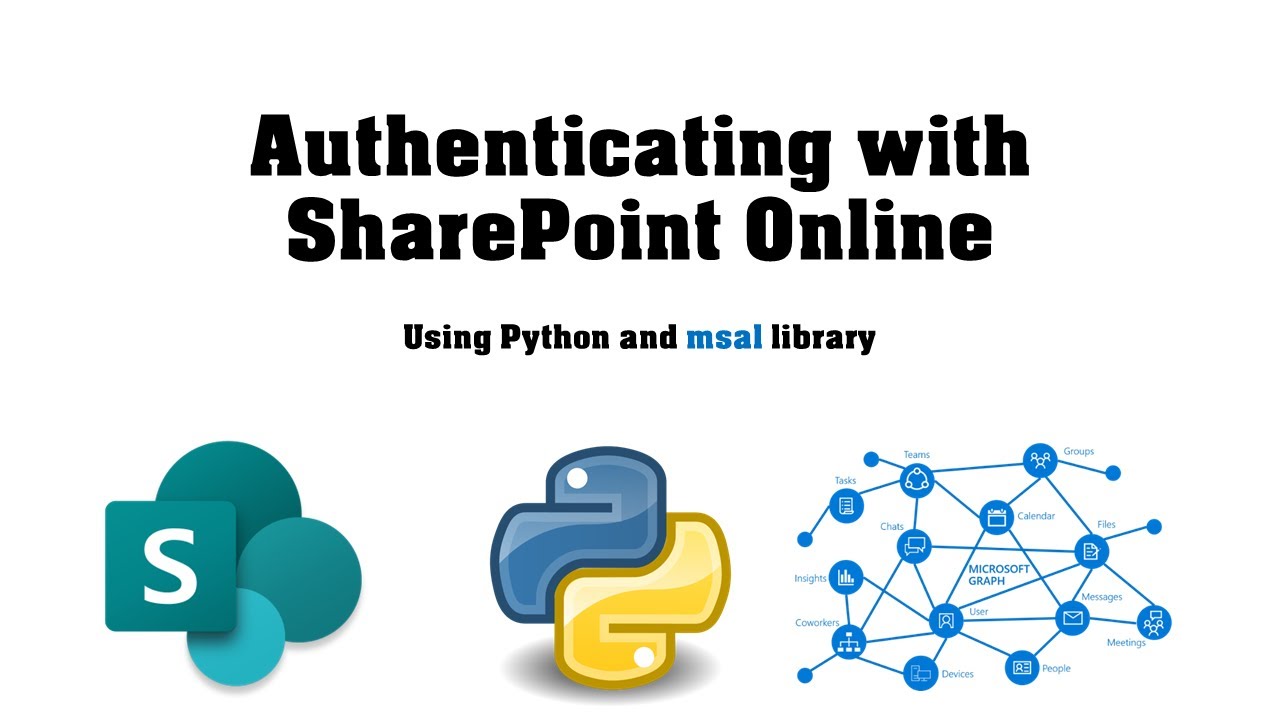 Authenticating with SharePoint Online using Python MSAL library