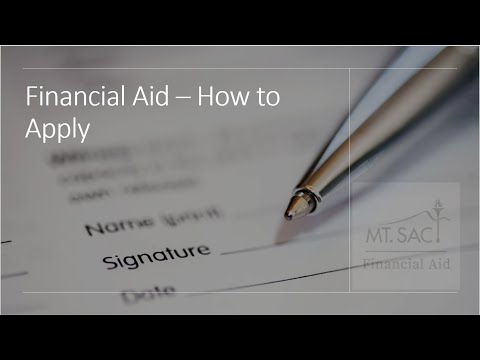 Summer STEP Financial Aid Workshop – How to Apply