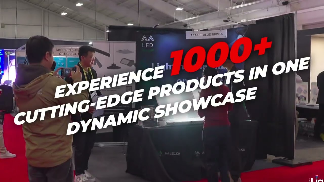 Discover 80+ Brands & 1000+ Lighting Innovations at Canada Light Expo!