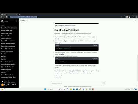 python 3 install on windows