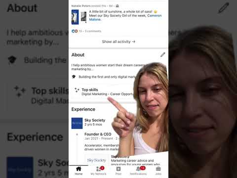 LinkedIn Skills got an upgrade! New feature ✨ #marketing #marketingjob #career #jobhunt