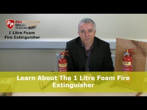 Learn About The 1 Litre Foam Fire Extinguisher