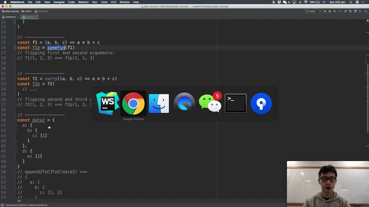 Functional Javascript Week 1 - 1 Ramda