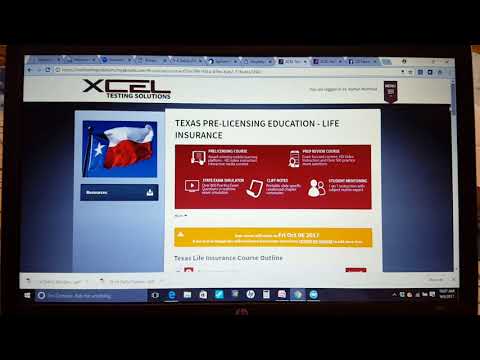 How to use excel review pre licensing class