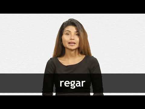 English Translation of “REGAR” | Collins Spanish-English Dictionary