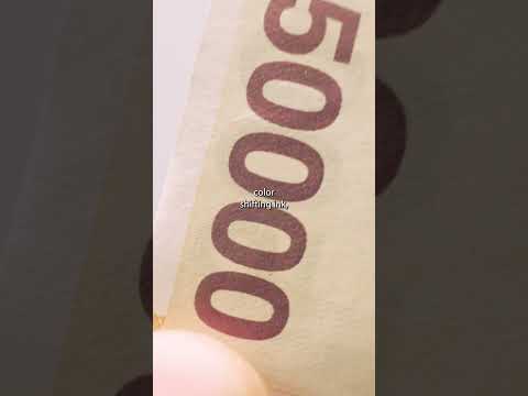 USA $100 bill security features vs. largest South Korean bill