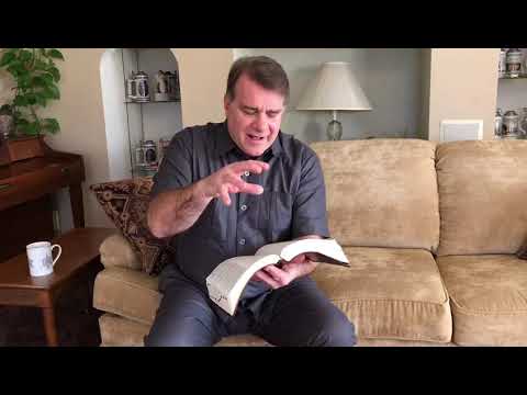 Short Message from Pastor Dave 3/22/2020. Lamentations 3:22-26; Jeremiah 33:1-3