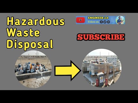 Hazardous Waste Management Guide Urdu/Hindi | Hazardous Waste #wastemanagement #environmental #waste
