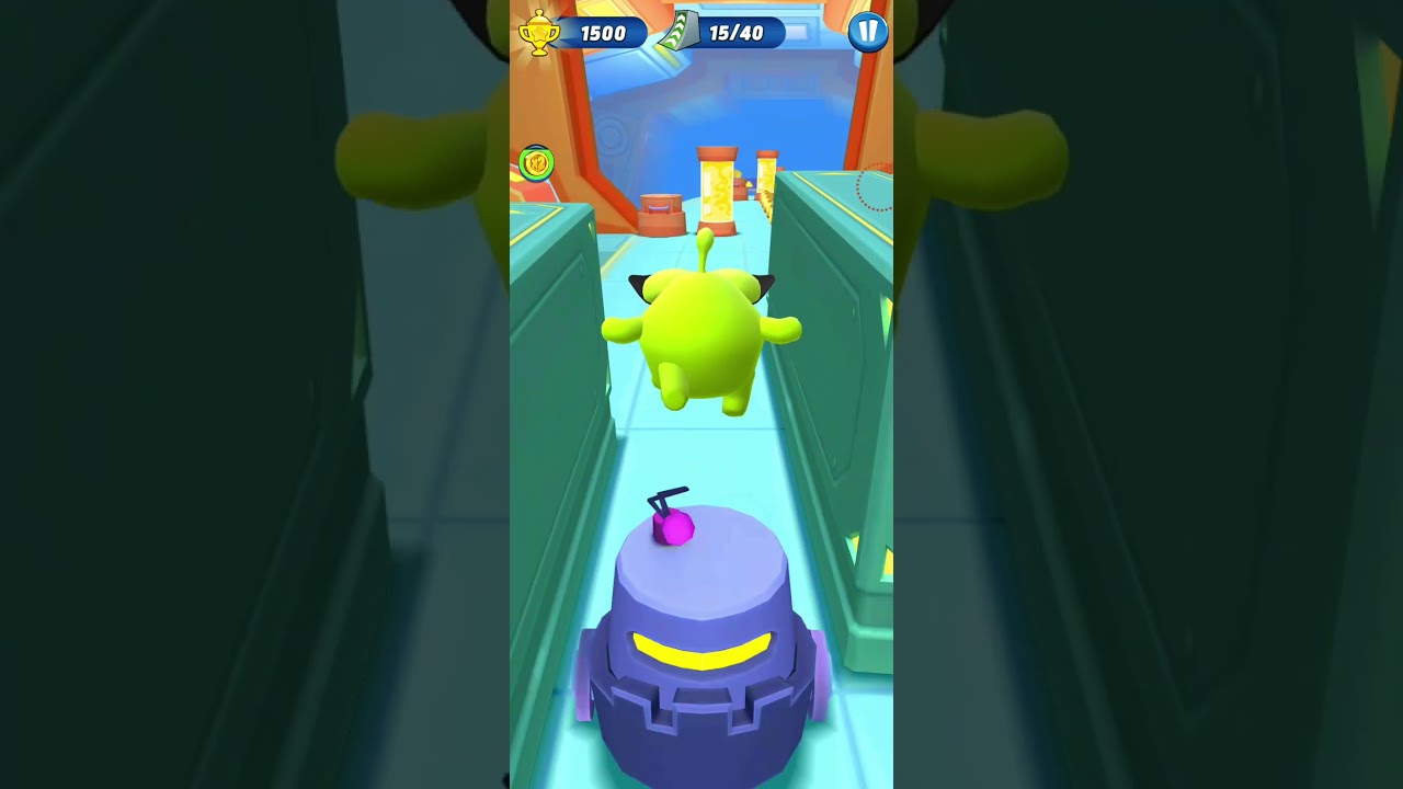 Om Nom: Run  - Gameplay Walkthrough CHAPTER 12  Round 115 - Tutorial (iOS, Android)