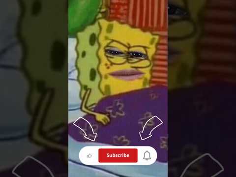 Sponge 🧽 Funny face 😁