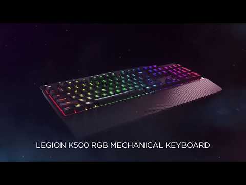 מקלדת מכנית Lenovo Legion K500 Red Switch