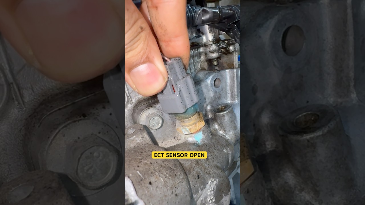 How To Open A Engine coolant temperature sensor