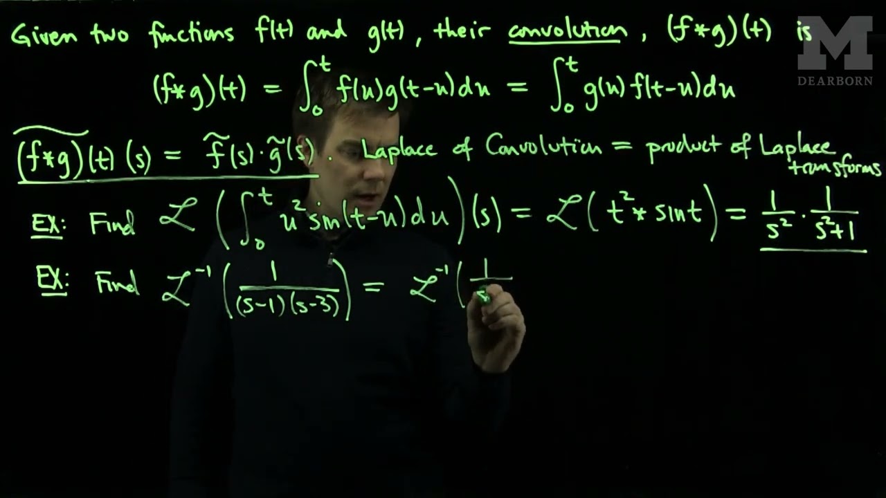 Convolution and the Laplace Transform
