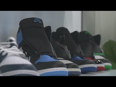 "Courtside Kicks" caters to shoe lovers in Boston