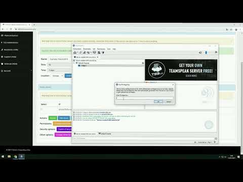 How to create a Free TS3 server Hosted in 2023 permanent with dedicated subdomain