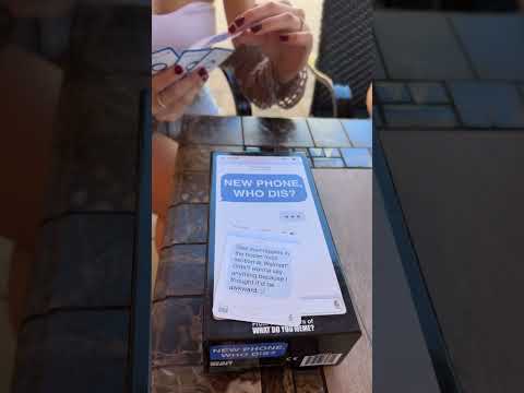 | New Phone Who Dis? Text Message Card Game by What Do You Meme?