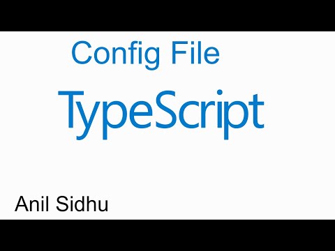 Learn Typescript tutorial for beginners 16 tsconfig file ...