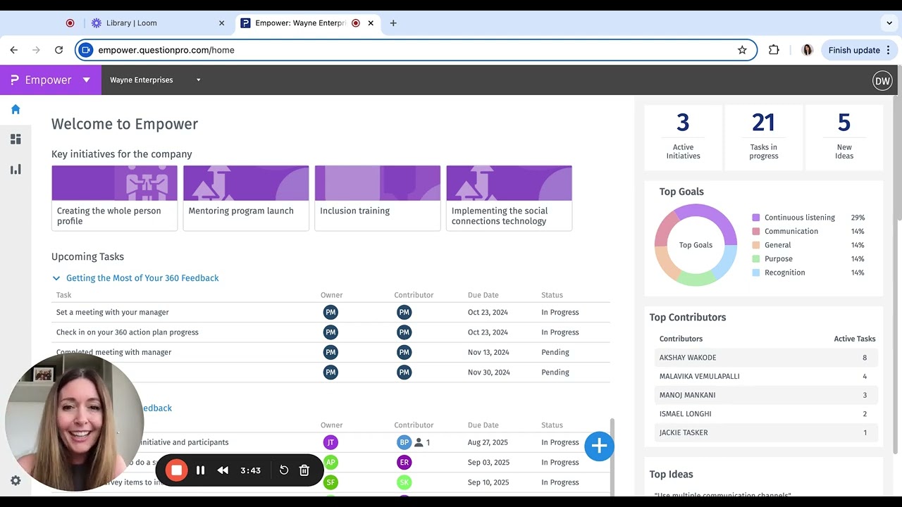 Empower Action Planning - QuestionPro | Feature Overview