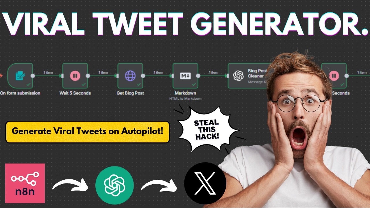 Turn Any Blog Post into VIRAL Tweets Automatically with One Click!
