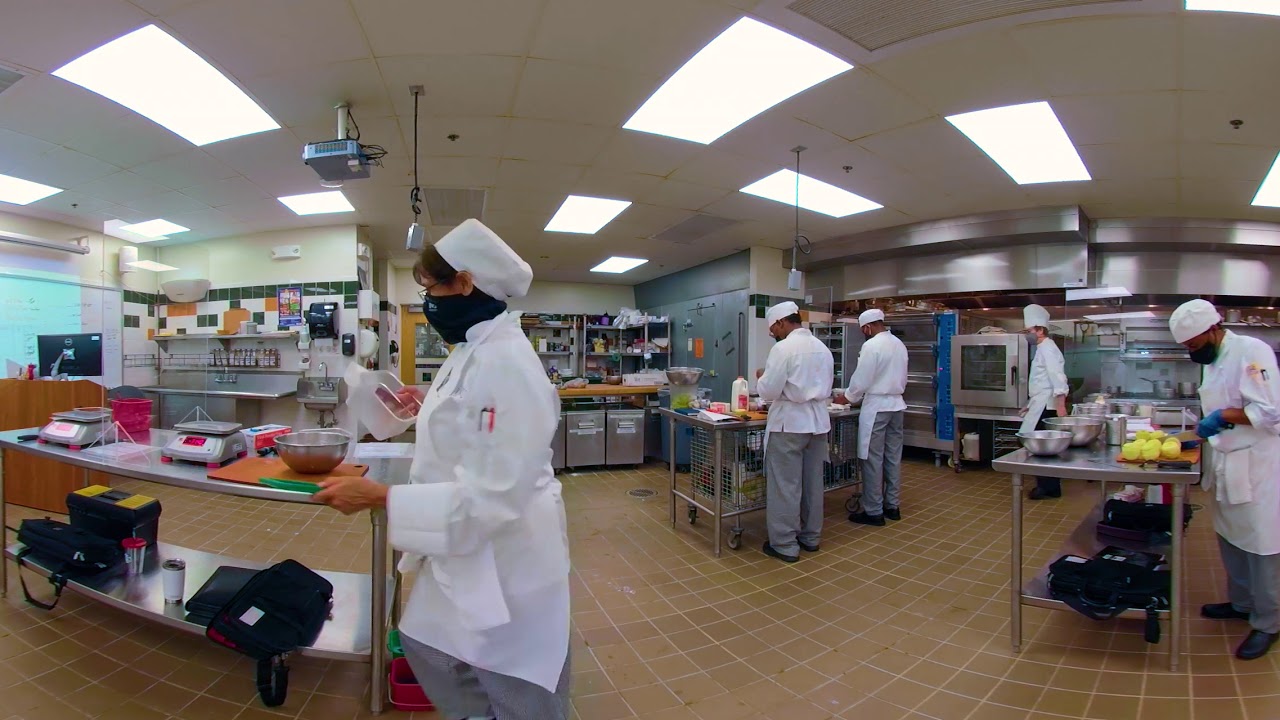 JWU Providence Culinary Lab 360° Timelapse