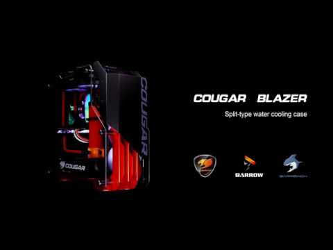 Split-type water cooling case for the COUGAR BLAZER. I think you like it.