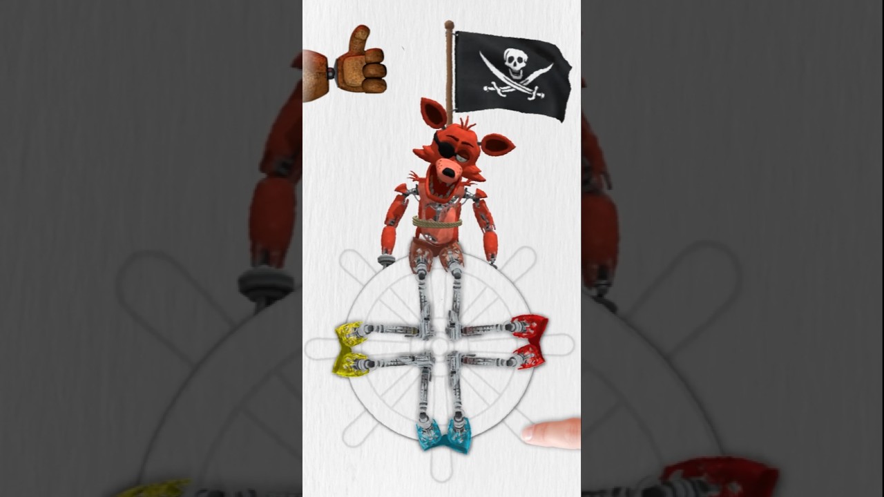 👍 Fixing Foxy #fnaf #foxy #fivenightsatfreddys #animation #game