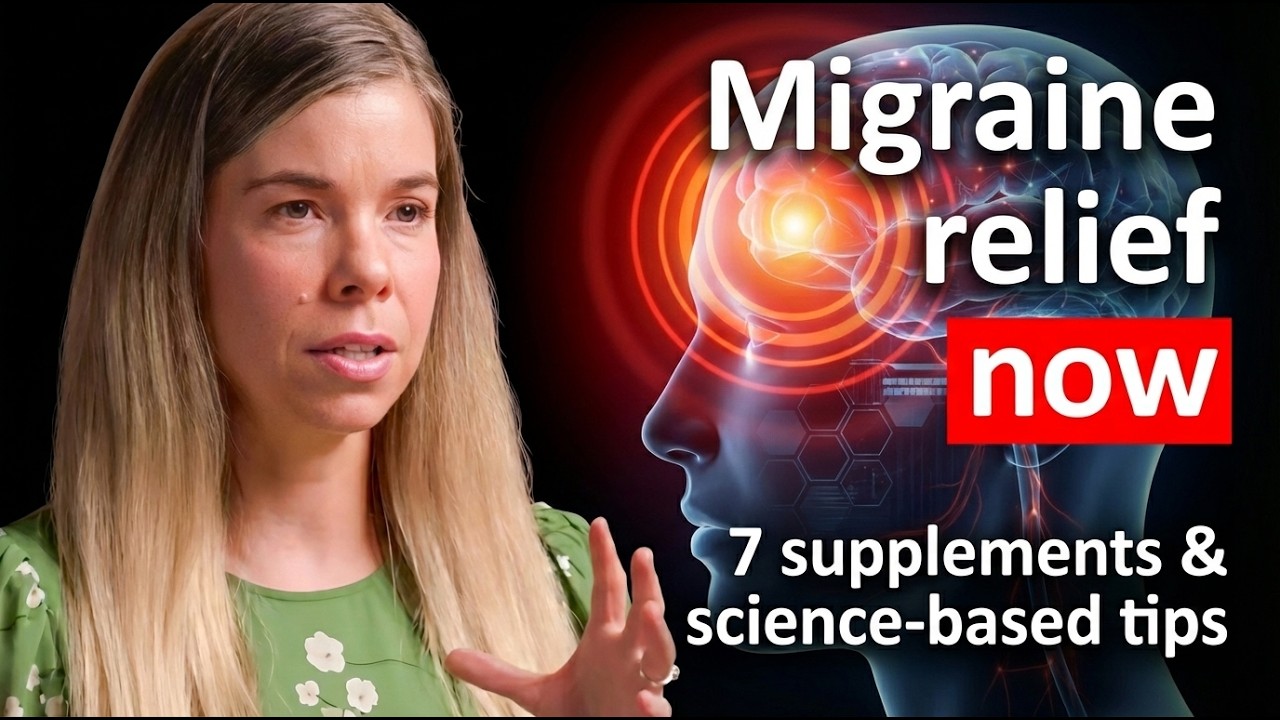 Stop Migraines NOW: The Best 7 Supplements & Science-Based Tips