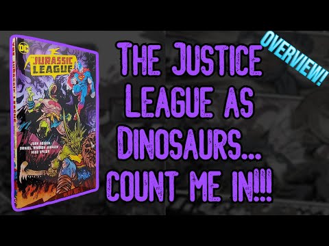 The Jurassic League HC | Overview | MandoAllDay #dccomics #jurassicleague #hardcover #justiceleague