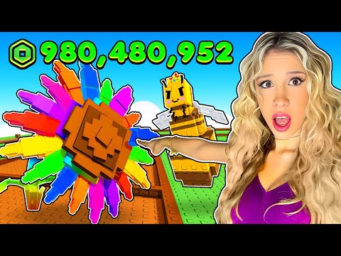 Spending $980,480,952 ROBUX for an OP GARDEN in GROW A GARDEN...