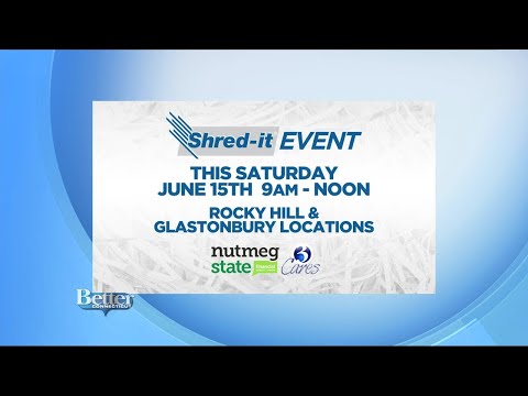 Get Rid of Documents Safely at Nutmeg State Financial Credit Union's Event