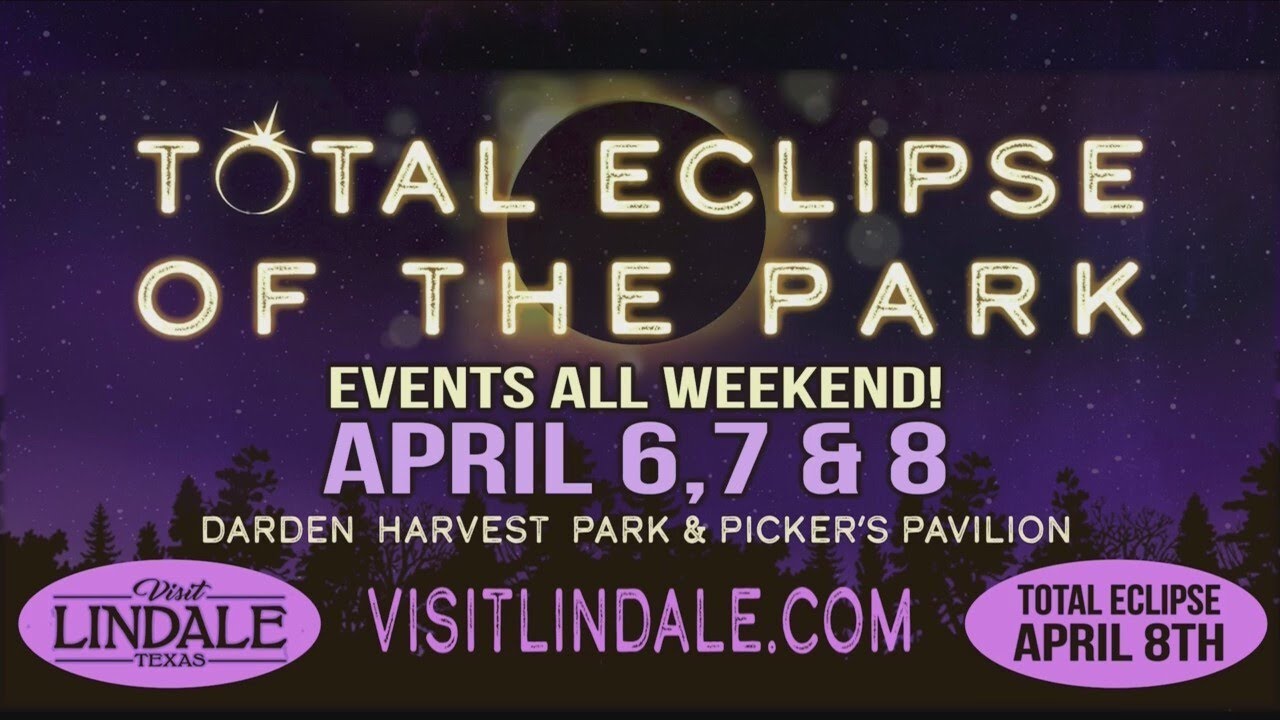 Visit Lindale hosting Total Eclipse of the Park
