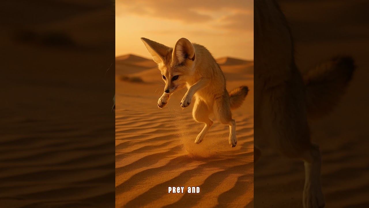 The Secret Behind the Fennec Fox's Giant Ears 🦊 | Nature’s Cutest Survivor!