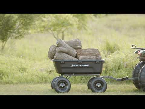Gorilla 7 Cu Ft Poly Yard Dump Cart