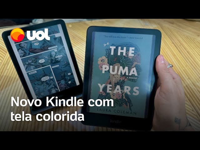Kindle Colorsoft: e-reader com tela colorida chega ao Brasil em 2025
