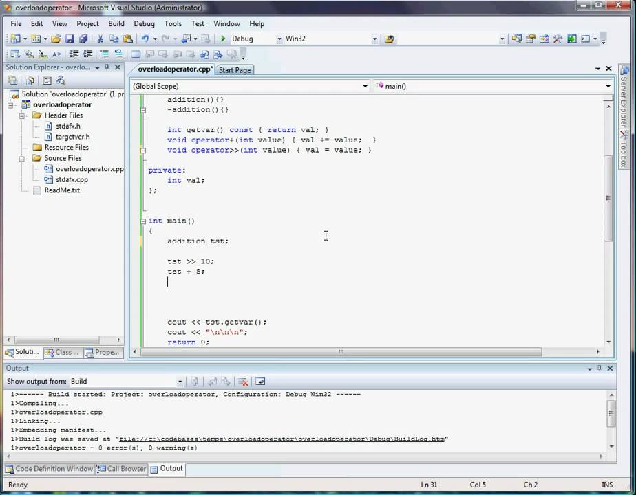 0x07 Operator Overloading Tutorial - Detailed explanation on the hidden WHY