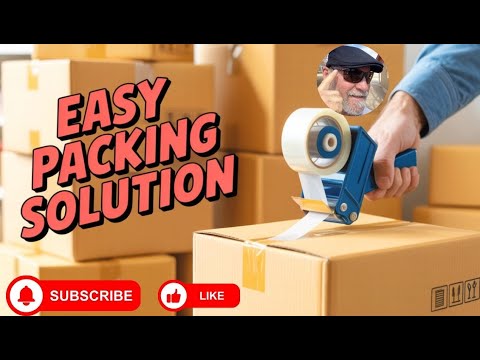 Best Tape For Packing & Shipping | Never lose the end of packing tape again, quick and cheap