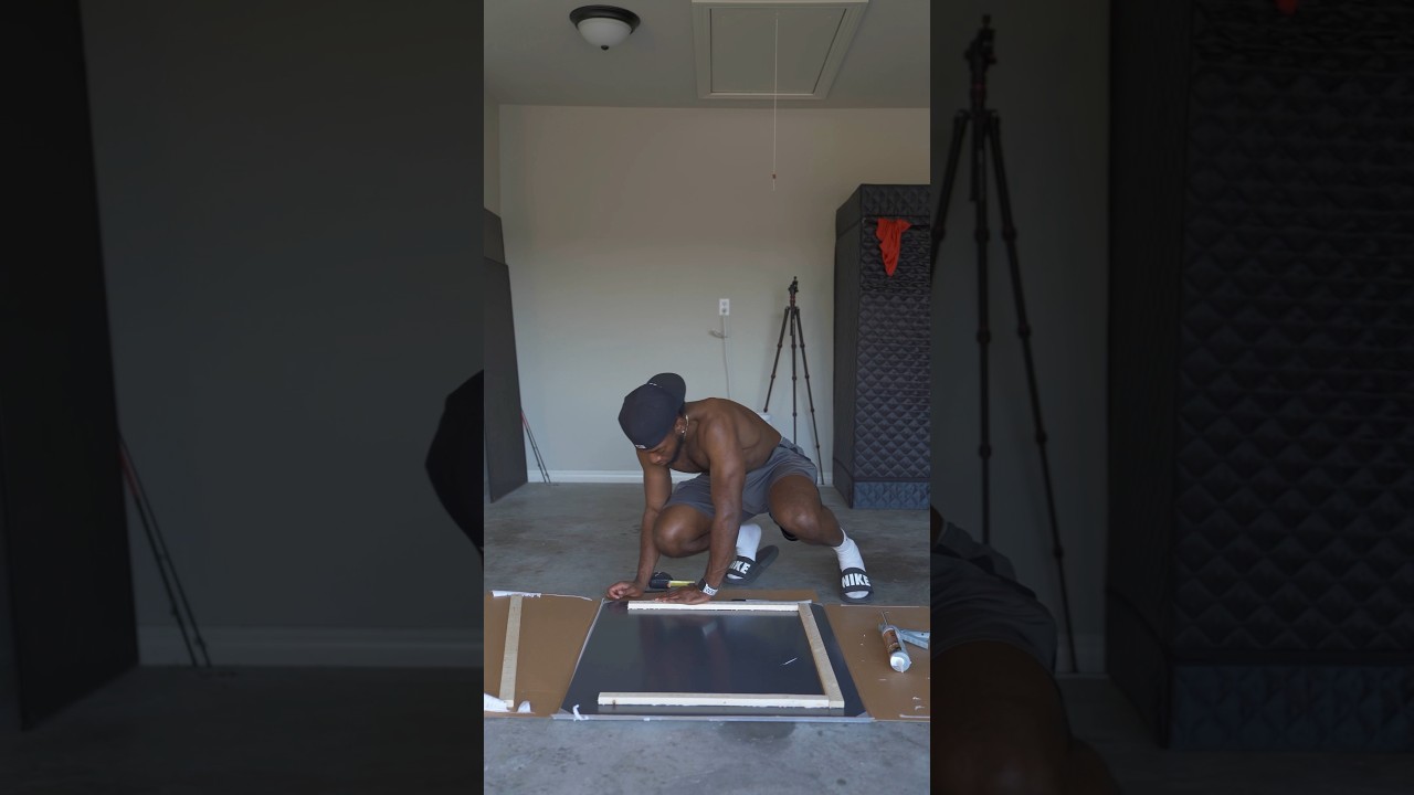 How to make viral floating mirrors? pt.1 #diy #diyproject
