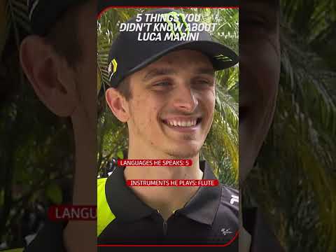5 things you didn’t know about Luca Marini