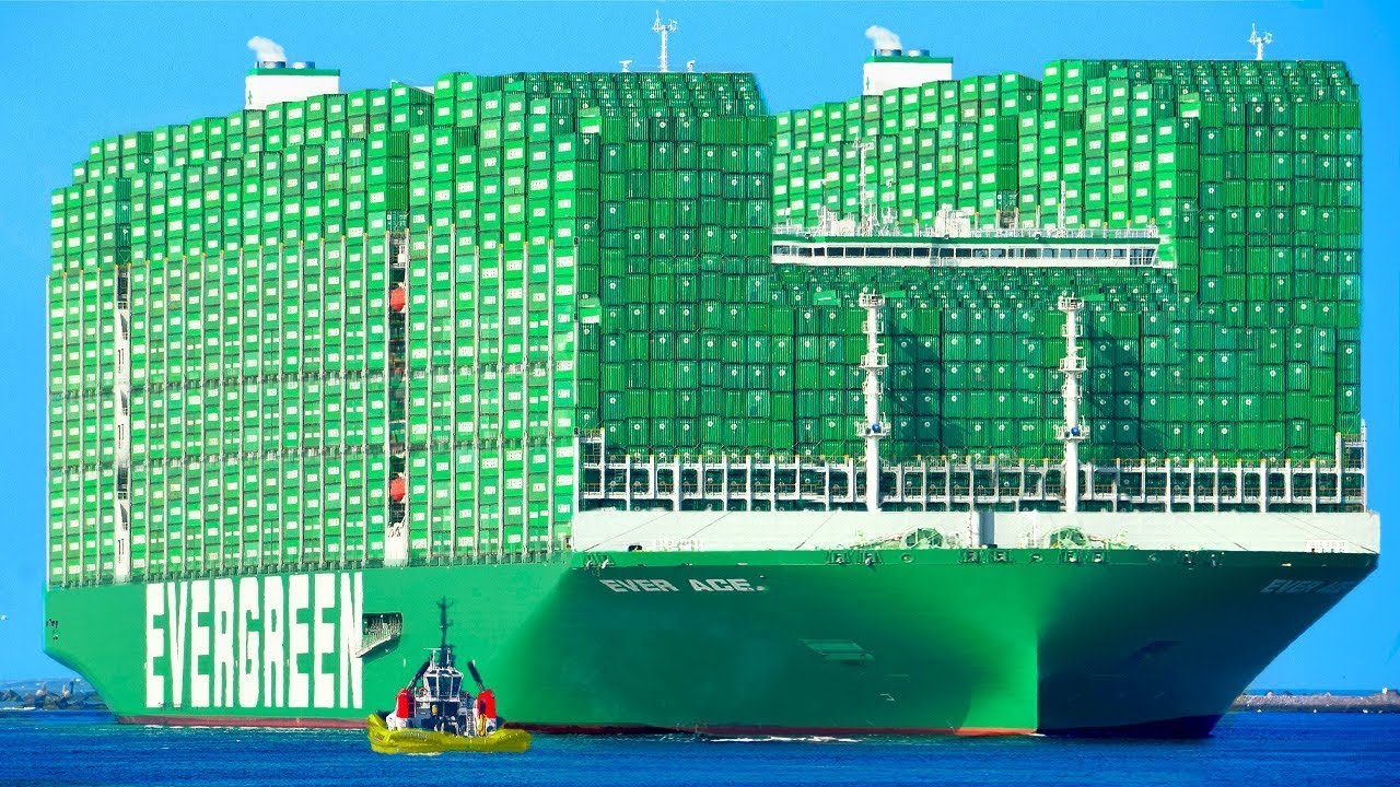 Inside the World's Largest Container Ship Ever Built
