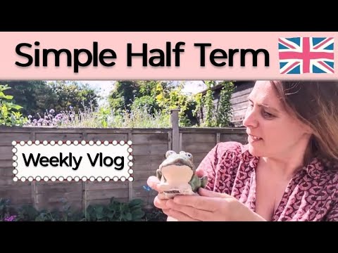 Quiet Half Term Week - British Single Mum Lifestyle Vlog May 2025