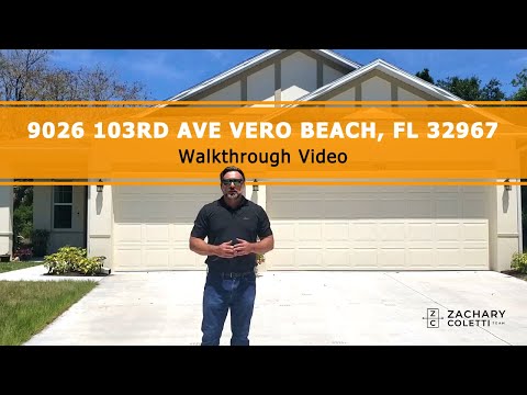 9026 103rd Ave Vero Beach, FL 32967 | Zachary Coletti Team | 772-494-1950