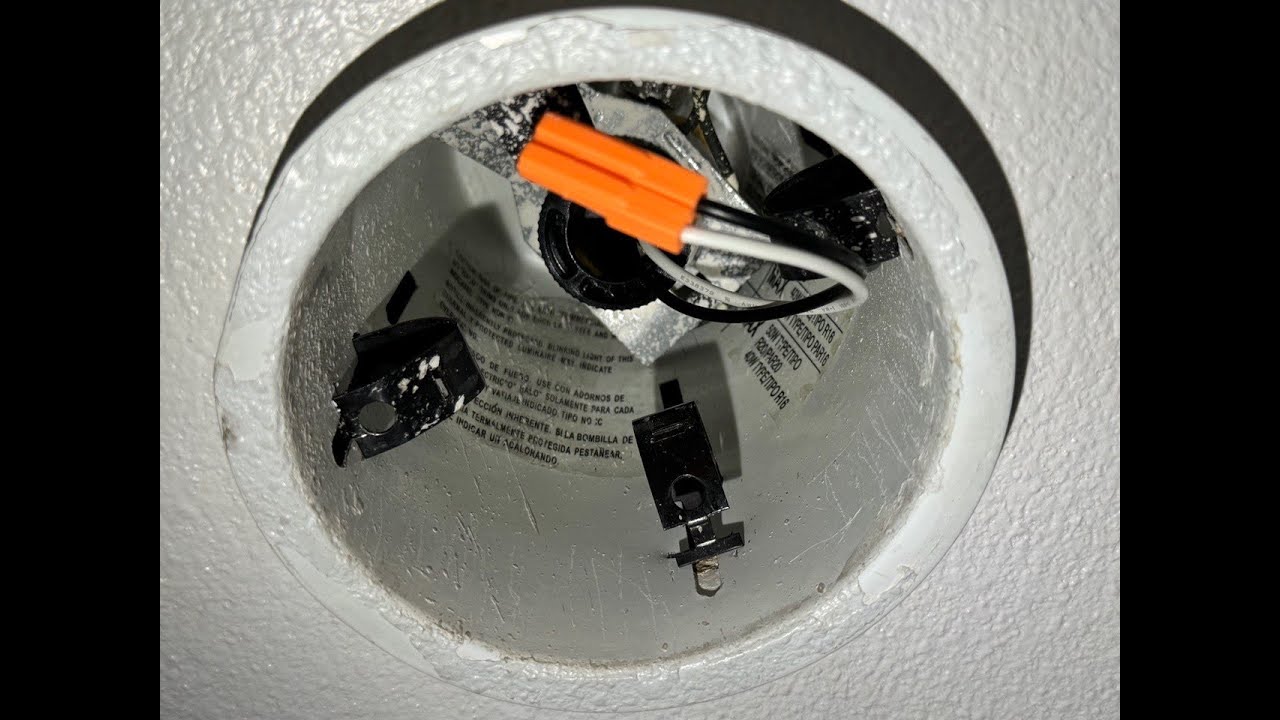How to Remove Metal Clips for Recessed Light Housing from Ceiling